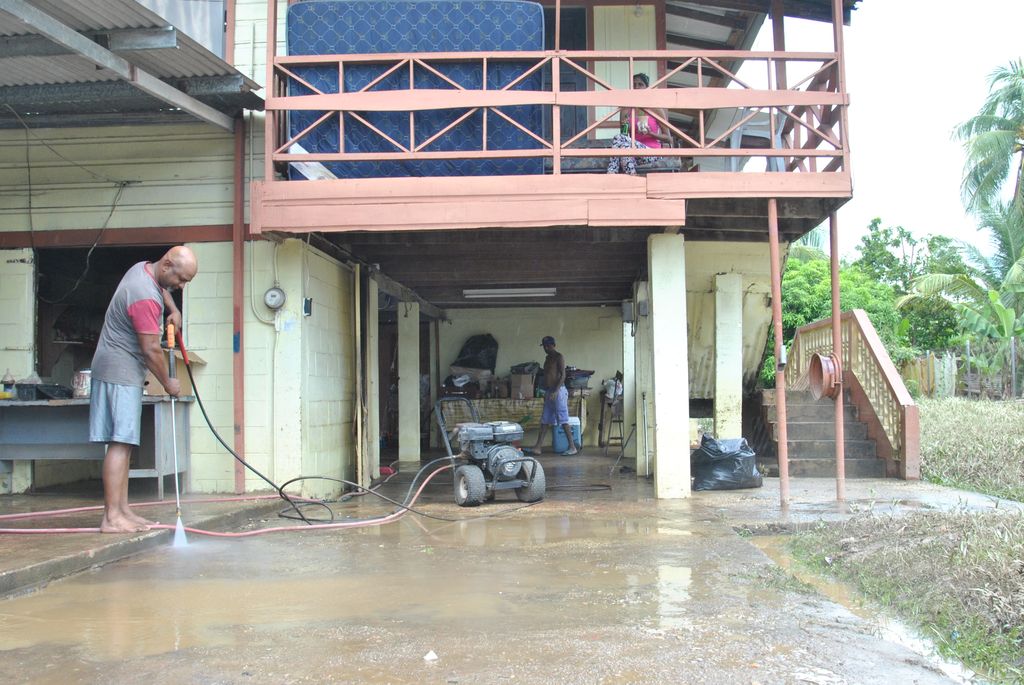 Bamboo residents clean up as floods recede - Trinidad Guardian
