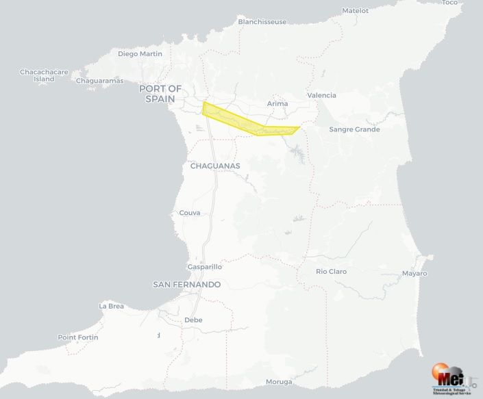 Riverine flood alert issued for Caroni river basin until 8 pm Tuesday - Trinidad Guardian