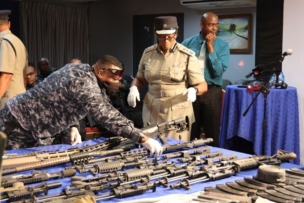 Us Officers Assisting Ttps In Santa Cruz Gun Find Trinidad Guardian