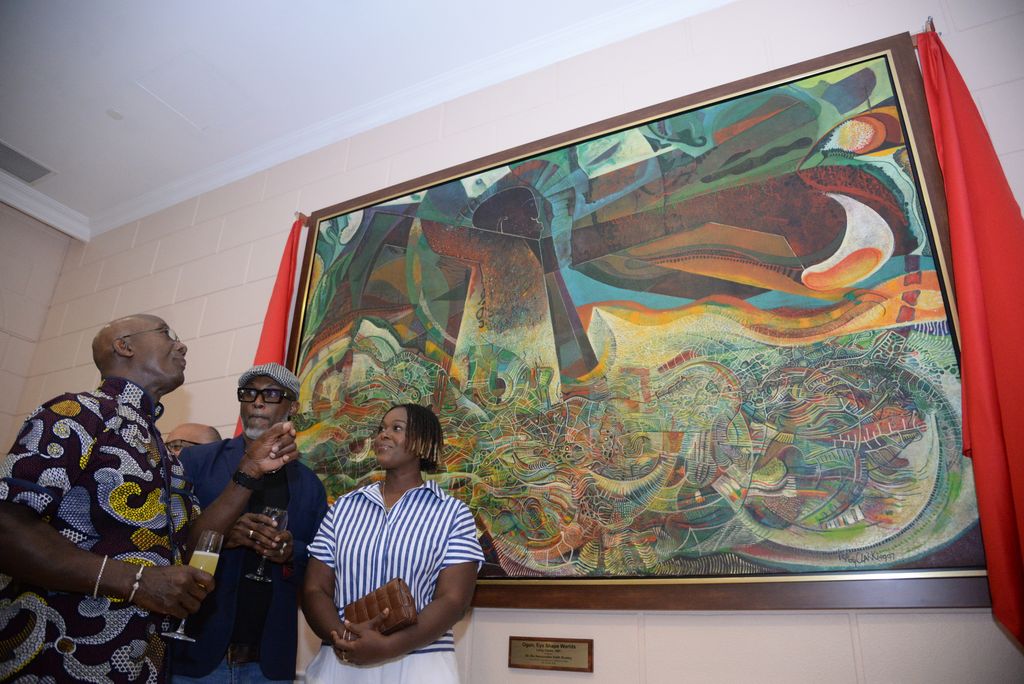 T&T welcomes LeRoy Clarke painting back home - Trinidad Guardian