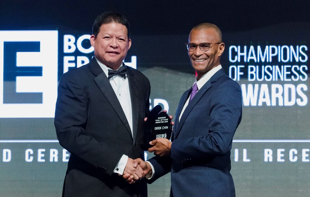 Derek Chin inducted into Business Hall of Fame - Trinidad Guardian