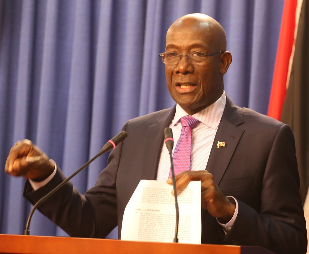 PM Rowley calls for early general election nominees - Trinidad Guardian