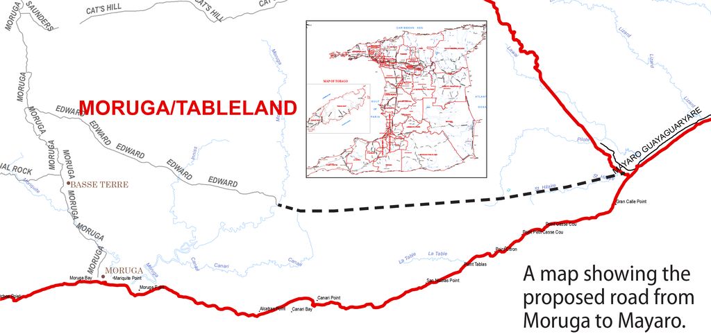 UNC proposes road from Moruga to Mayaro - Trinidad Guardian