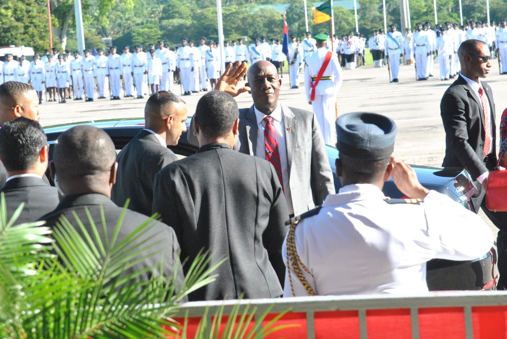 Rowley, wife crowd favourites at Independence Parade - Trinidad Guardian