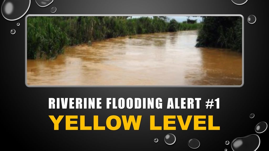 Yellow Level Riverine Flood Alert in effect - Trinidad Guardian