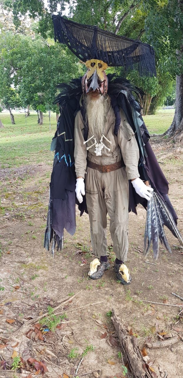 Mas man interprets Carnival character.... - Trinidad Guardian