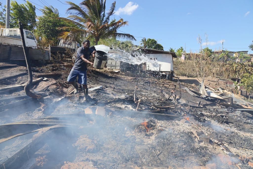 Claxton Bay family homeless after fire - Trinidad Guardian