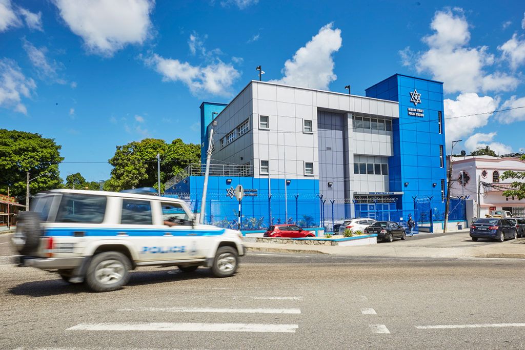 Cops increase security at Besson Street Police Station - Trinidad Guardian
