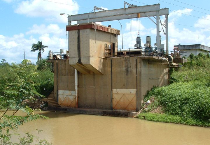 Desilting works ongoing at Caura Water Treatment Plant - Trinidad Guardian