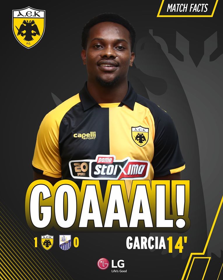 Garcia continues hot streak in AEK win - Trinidad Guardian