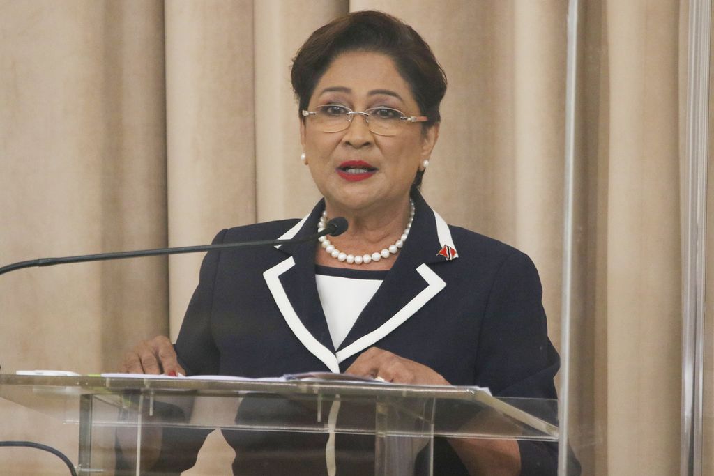 Kamla challenges PNM MPs to take 5% pay cut - Trinidad Guardian