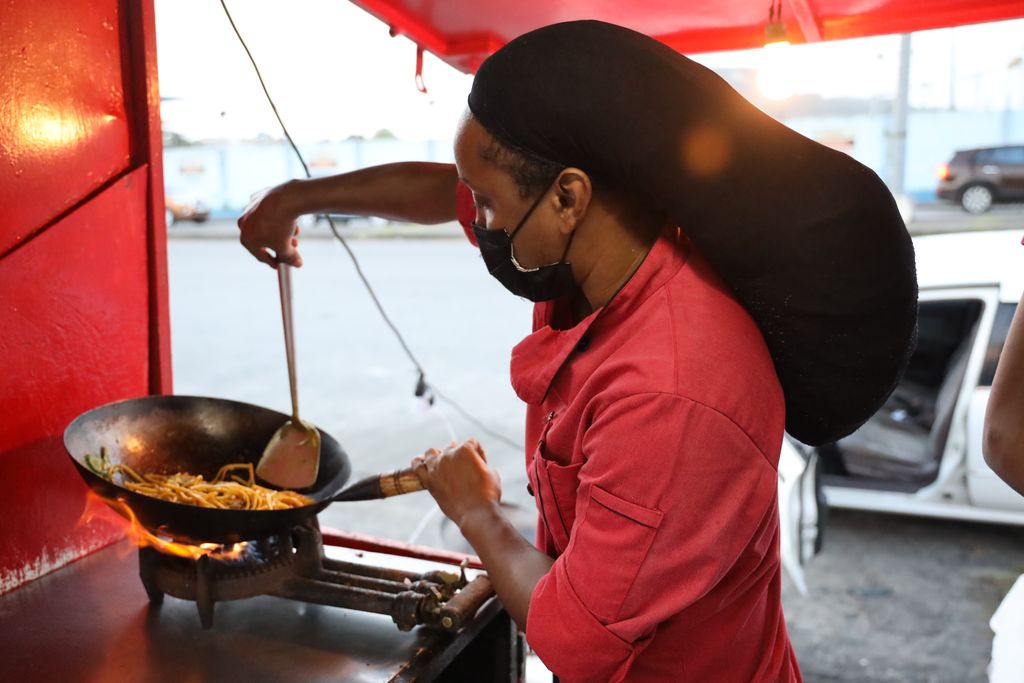 No crowds at Cross Crossing food strip - Trinidad Guardian