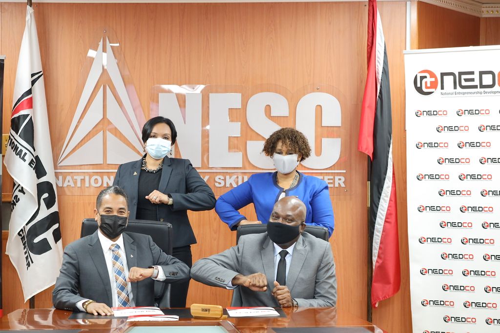 NESC, NEDCO sign entrepreneur MOU - Trinidad Guardian