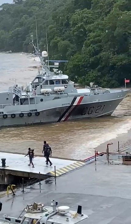Coast Guard assets safely berthed from weekend’s rough weather ...