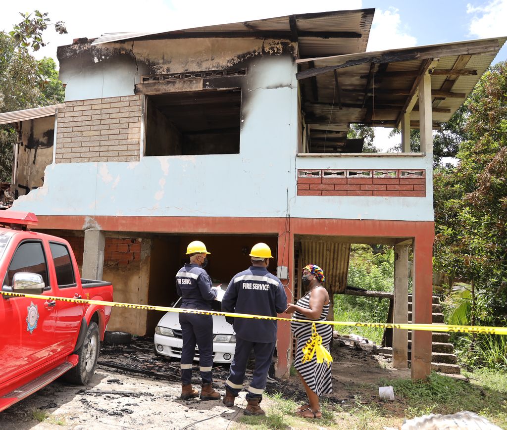 6 homeless after Claxton Bay fire - Trinidad Guardian