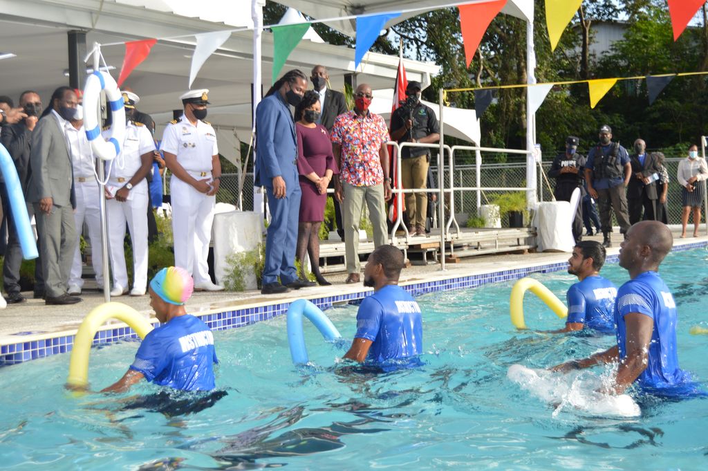 PM opens community pool in Morvant - Trinidad Guardian