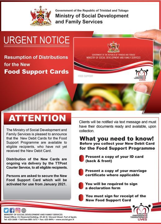 Food Card Programme only under review, not suspended, Ministry says ...