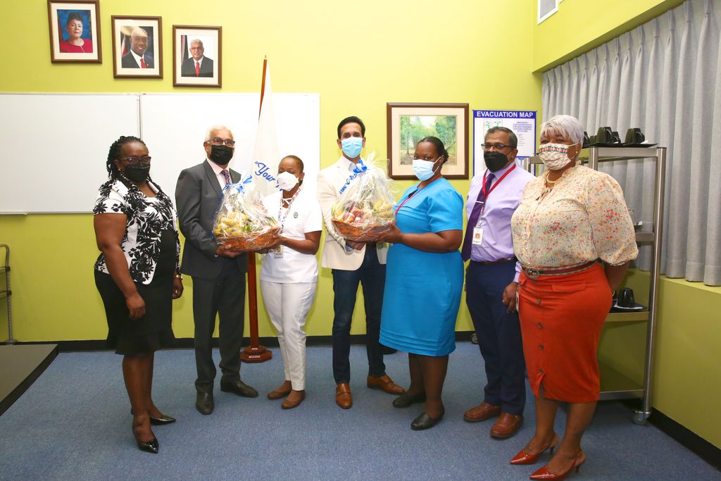 Two nurses receive tokens for outstanding services - Trinidad Guardian