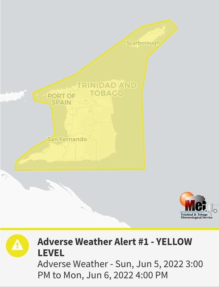 Trinidad Weather Update