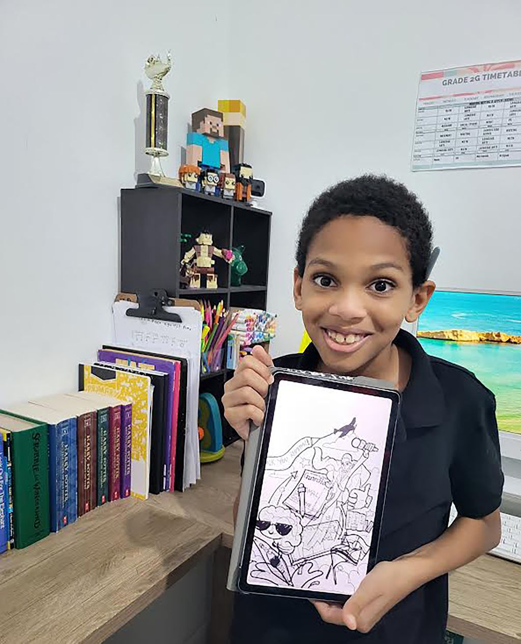 Nathan Bruce-Julien creates artwork for his hero - Trinidad Guardian