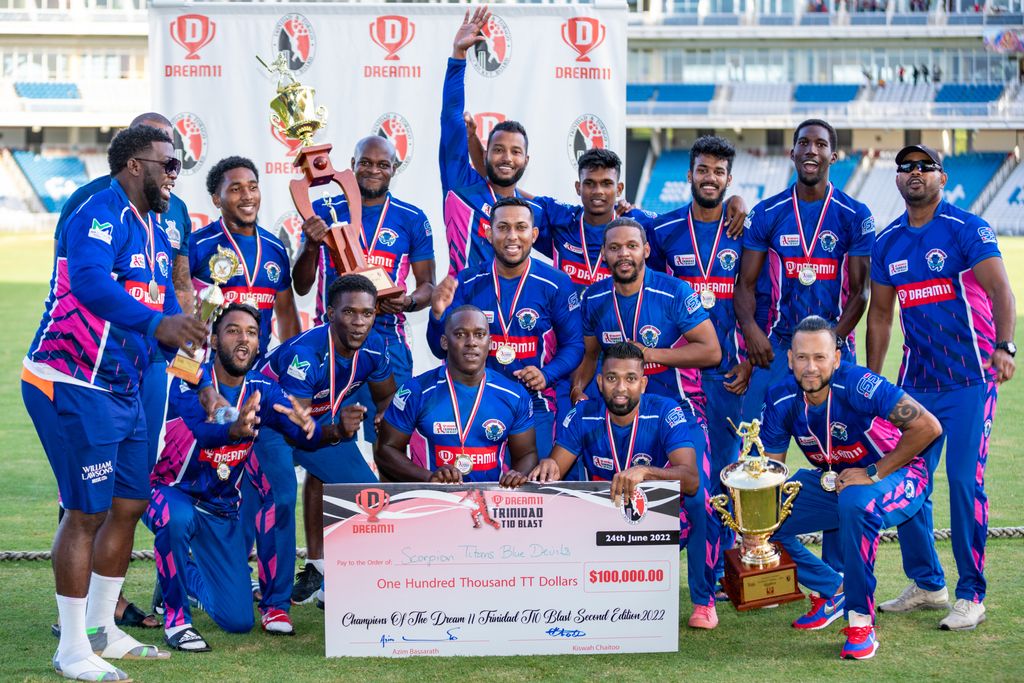 Belcon leads Blue Devils to Dream T10 Blast title - Trinidad Guardian