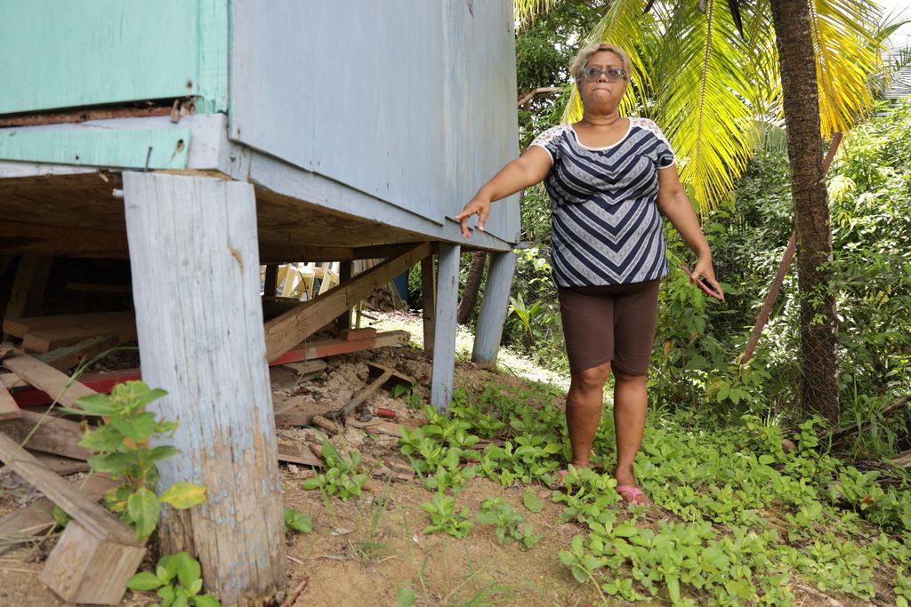 Four houses on brink of collapse, Claxton Bay residents call for ...