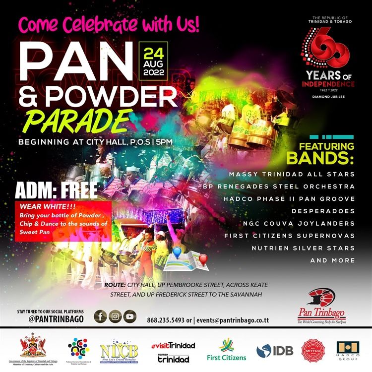 Traffic restrictions for Pan & Powder Steelband Parade in Port-of-Spain ...