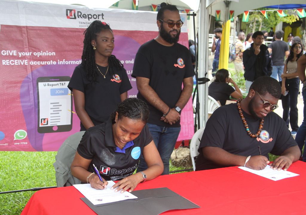 UWI Guild to use U-Report as ‘voice’ for students - Trinidad Guardian