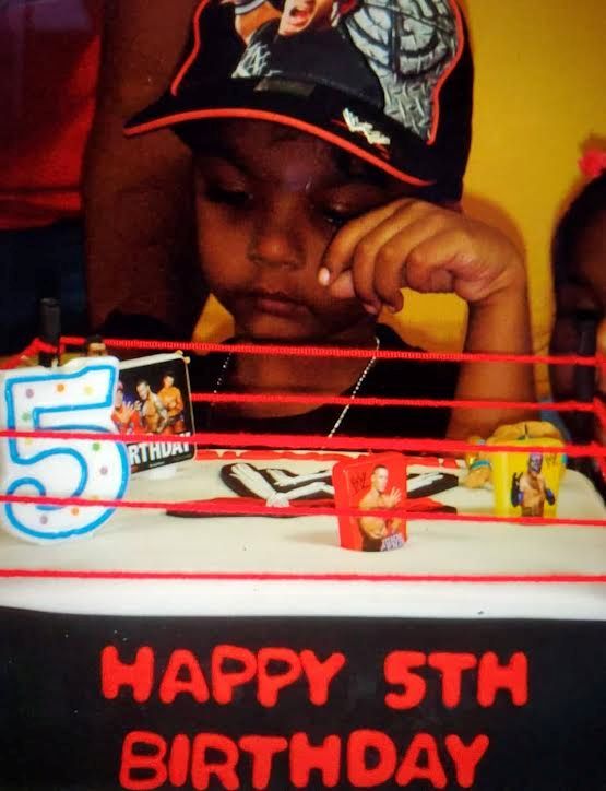 WRESTLING SUPER FAN–Giovanni 'Gio Mondo' Sadd nagim - Trinidad Guardian