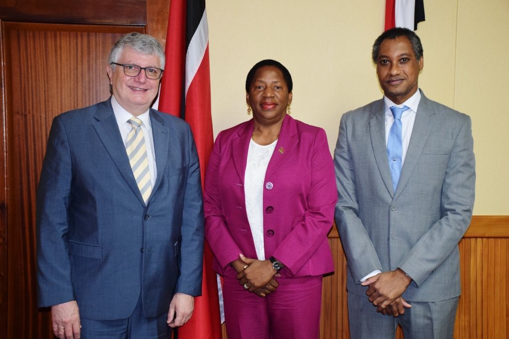 Minister of Planning holds talks with French ambassador - Trinidad Guardian