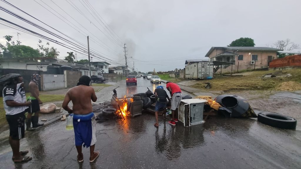 Fiery protests in Palo Seco - Trinidad Guardian