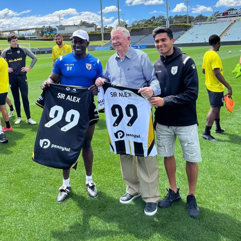 Sir Alex pays surprise visit to Yorke - Trinidad Guardian