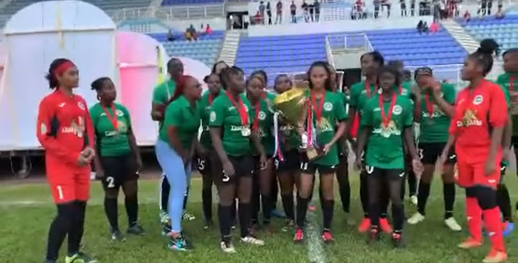 Signal Hill whips Five Rivers 3-1 for Girls Intercol title - Trinidad ...