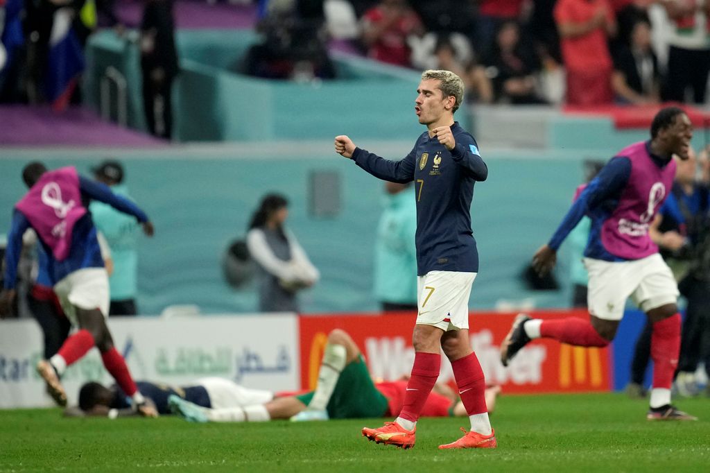Griezmann gives his all, France advances to World Cup final - Trinidad ...