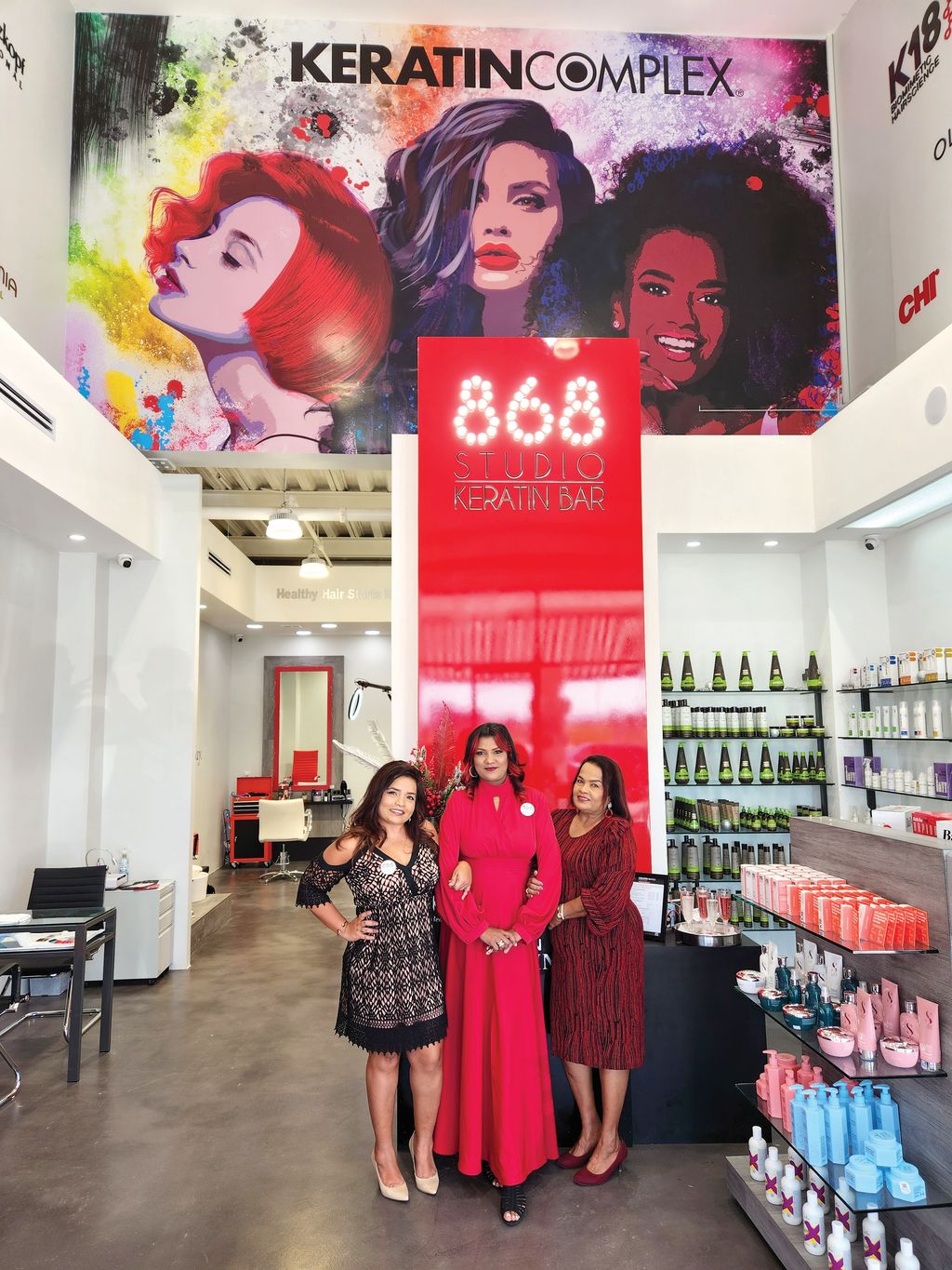 868 STUDIO launches the first of its kind in Trinidad, THE KERATIN BAR ...