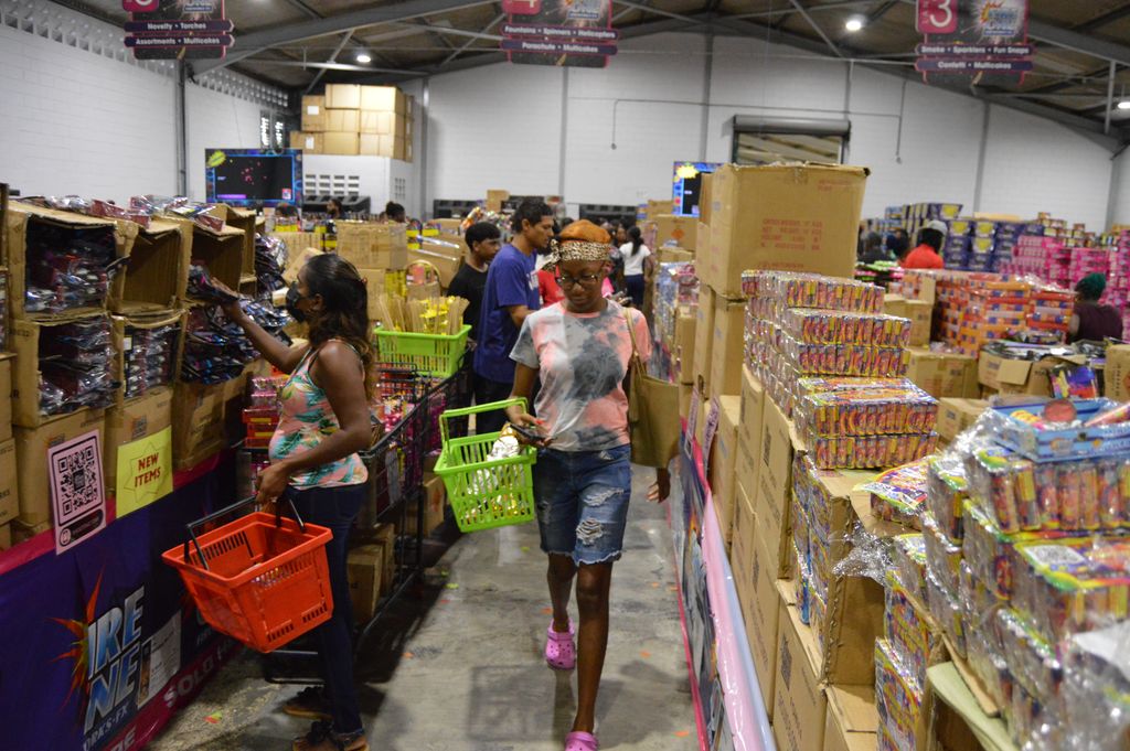 FireOne Fireworks sale draws hundreds - Trinidad Guardian