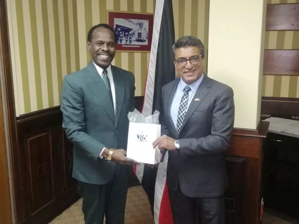 Security Minister meets with Canadian High Commissioner - Trinidad Guardian