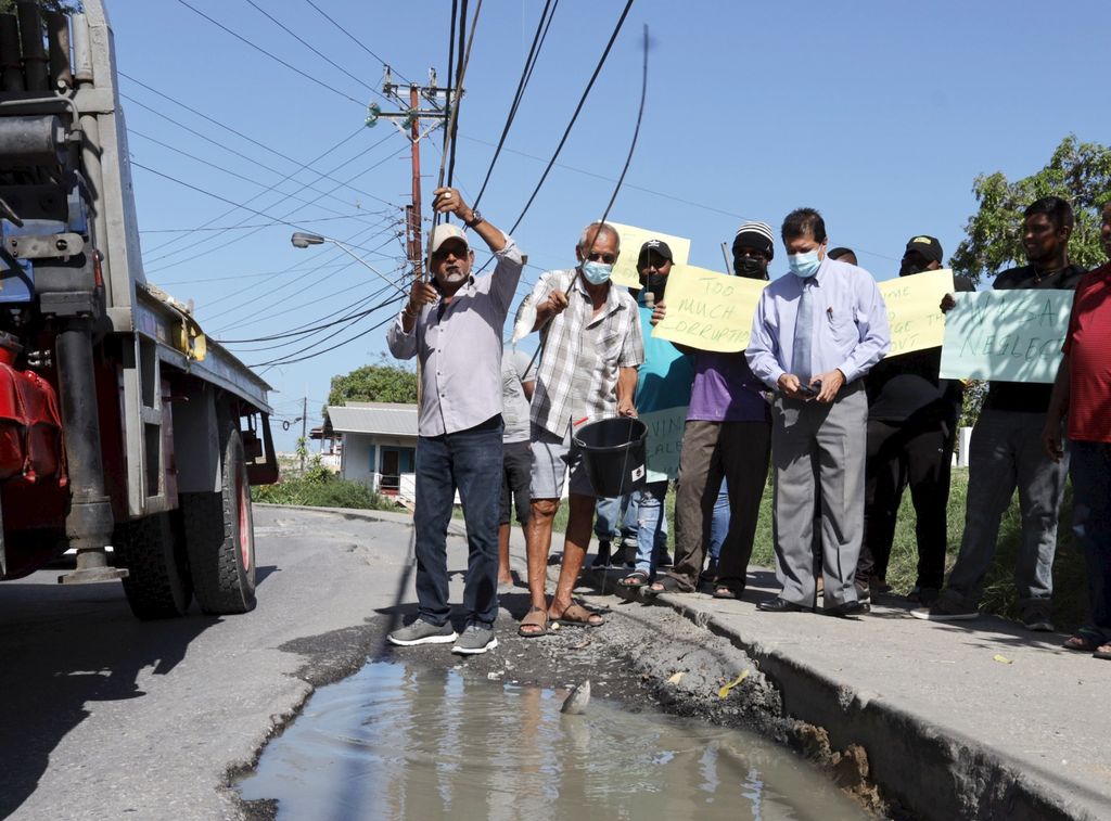Fix the potholes now! "The perilous journey to Fyzabad" - Trinidad Guardian
