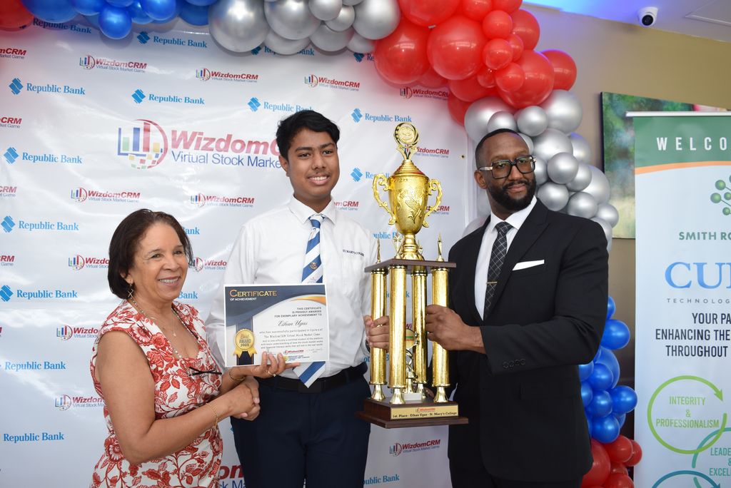 CIC student tops virtual stock market game - Trinidad Guardian