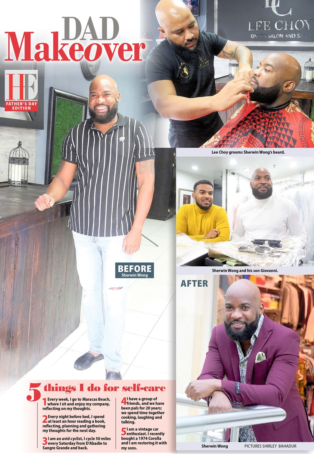 Dad Makeover–‘Being a single father can be overwhelming - Trinidad Guardian