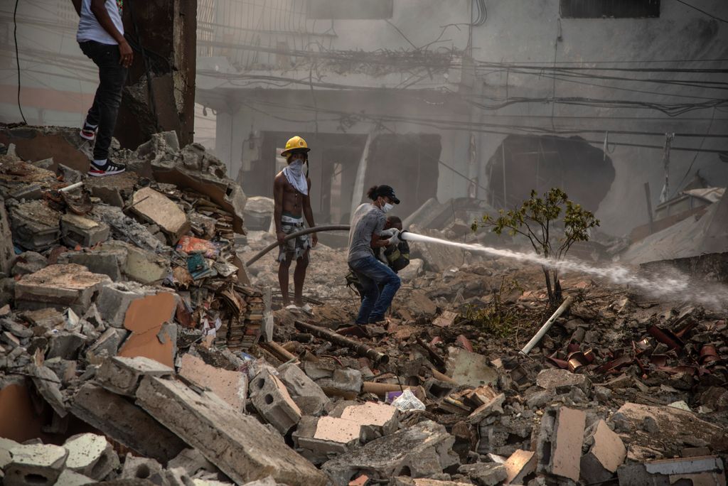 Death toll rises to 10 in powerful explosion near capital of Dominican ...