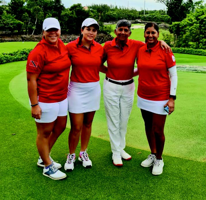T&T Ladies on course for victory at Four Ball Golf tourney - Trinidad ...