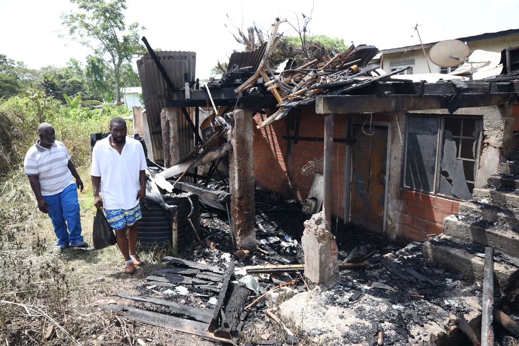 Brothers homeless after Santa Flora fire - Trinidad Guardian