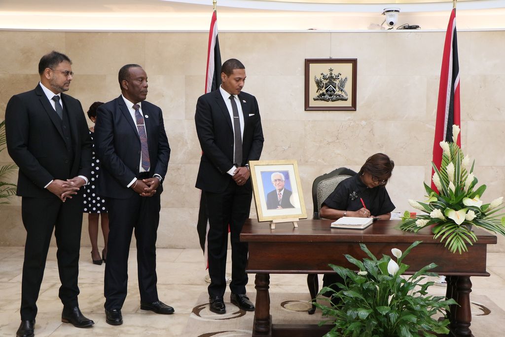 Parliament's condolence book for Basdeo Panday opens to public tomorrow ...