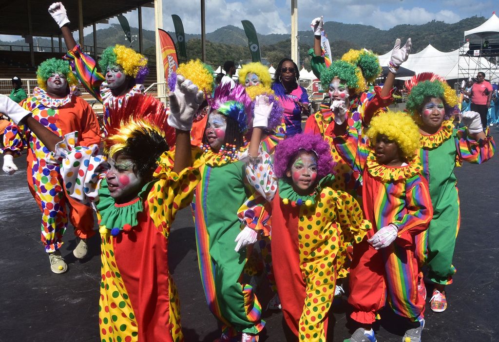 Traditional characters captivate visitors, dazzle Port-of-Spain ...