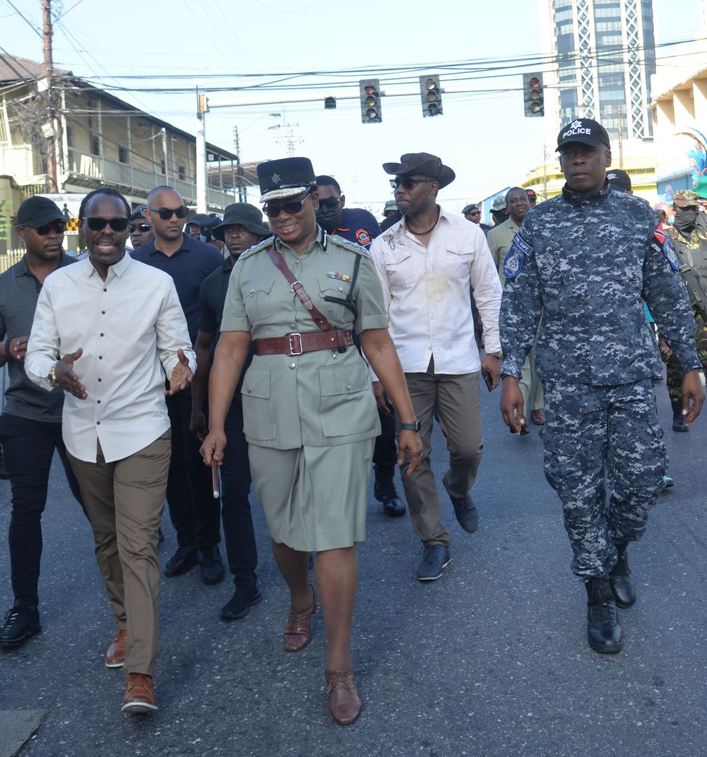 Erla happy as officers ‘out in their numbers’ - Trinidad Guardian