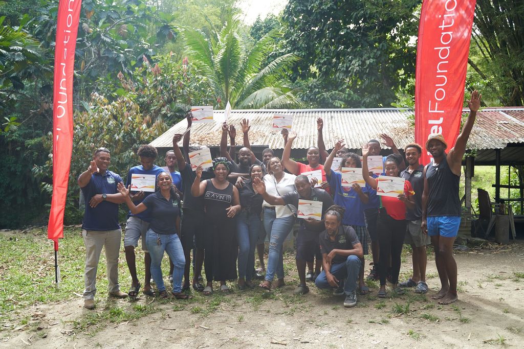 Digicel, Shell train Guanapo residents in rabbit farming - Trinidad ...