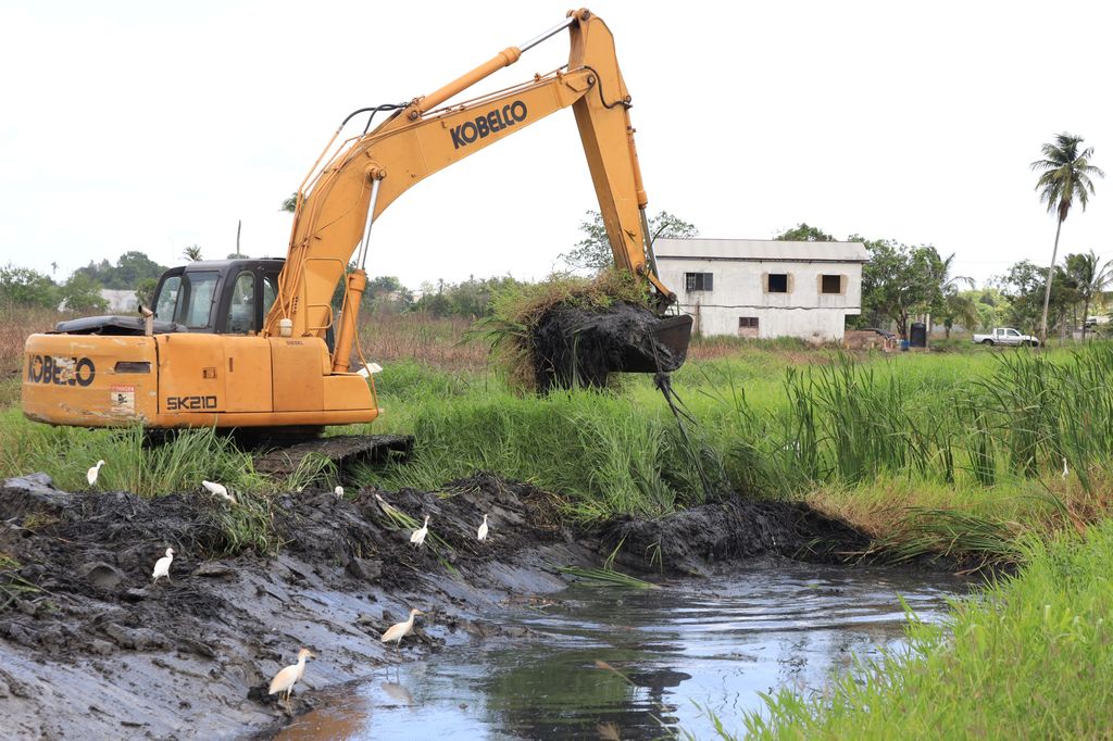 Woodland residents clear clogged channels themselves - Trinidad Guardian