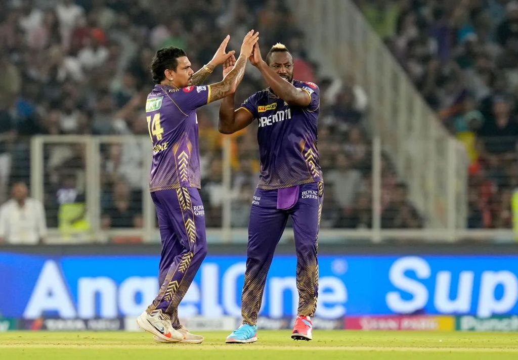 KKR reach fourth final with little fire from Russell, Narine - Trinidad ...