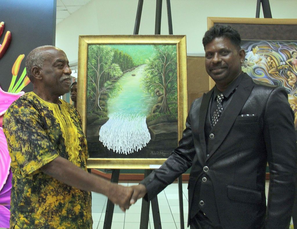 Ex-inmate Richard Huggins now artist - Trinidad Guardian